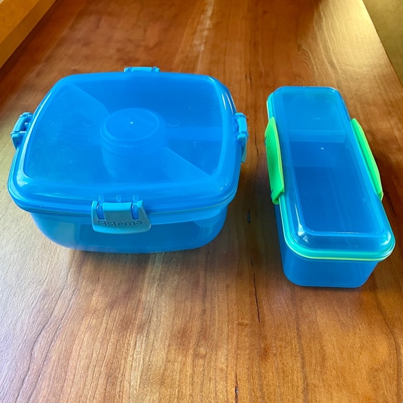Sistema | Kitchen | Sistema Salad Container Bento Box And | Poshmark